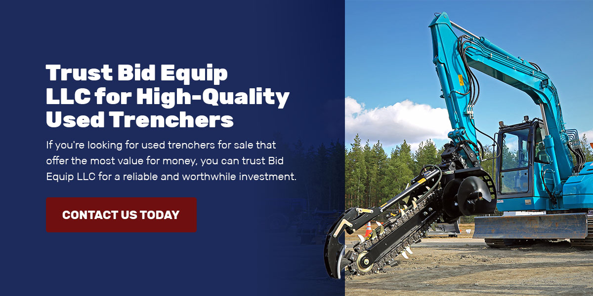 What to Look for When Buying a Used Trencher - Bid Equip